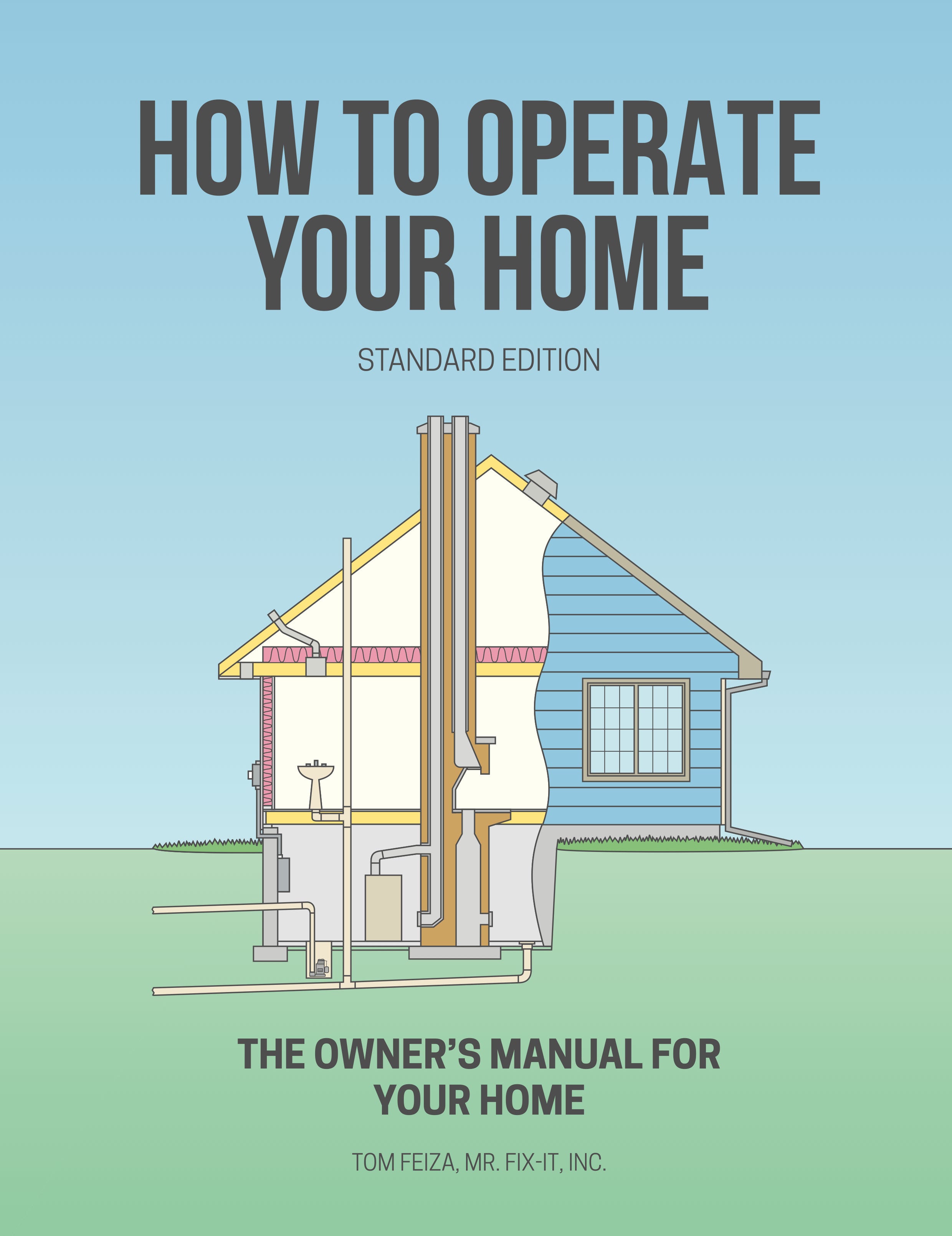 New Book Cover Design! – How to Operate Your Home